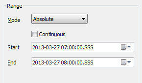 X-Y-Z Plots Guide - Configure the Time Period Shown on the X-Y-Z Plot (Configuring X-Y-Z Plots)